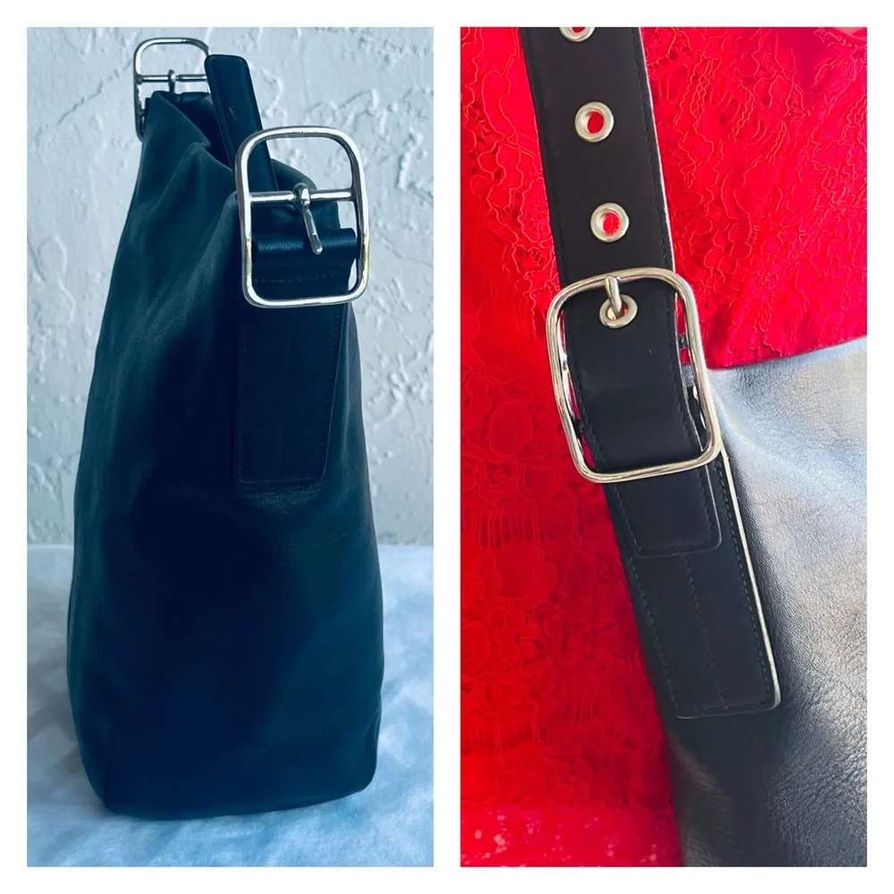 Coach | Bags | Vintage Coach Black Duffle Soho Legacy 986 Shoulder Bag ...